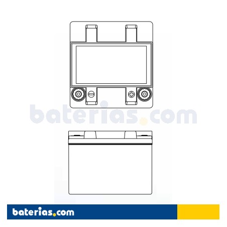 Genesis EP42 G42EP. Battery for car starter Genesis 42Ah 12V