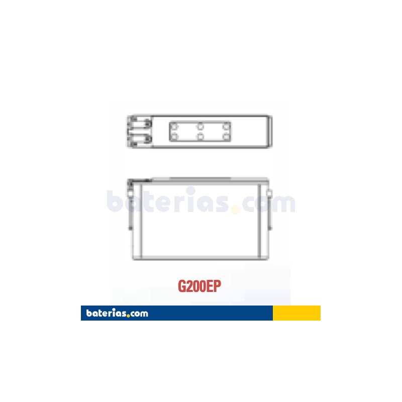 Genesis EP200 G200EP. Battery for car starter Genesis 200Ah 12V