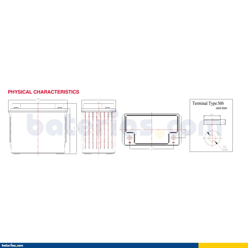 Fullriver HC14A. Battery for car starter Fullriver 14Ah 12V