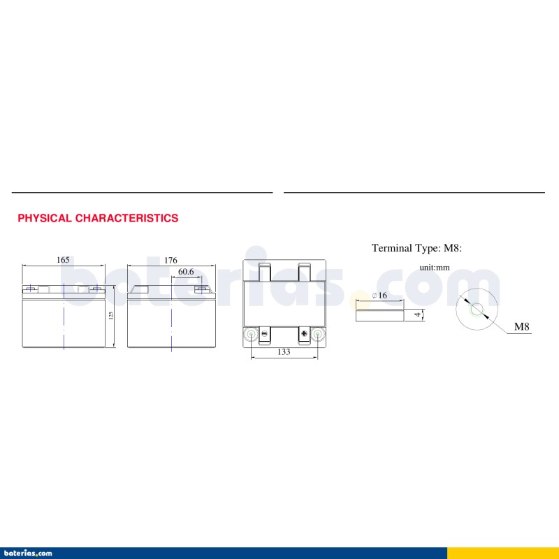 Fullriver HC28. Battery for car starter Fullriver 28Ah 12V