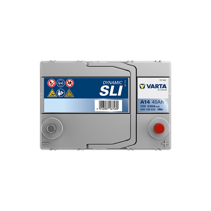 Varta A14. Batterie de voiture Varta 40Ah 12V