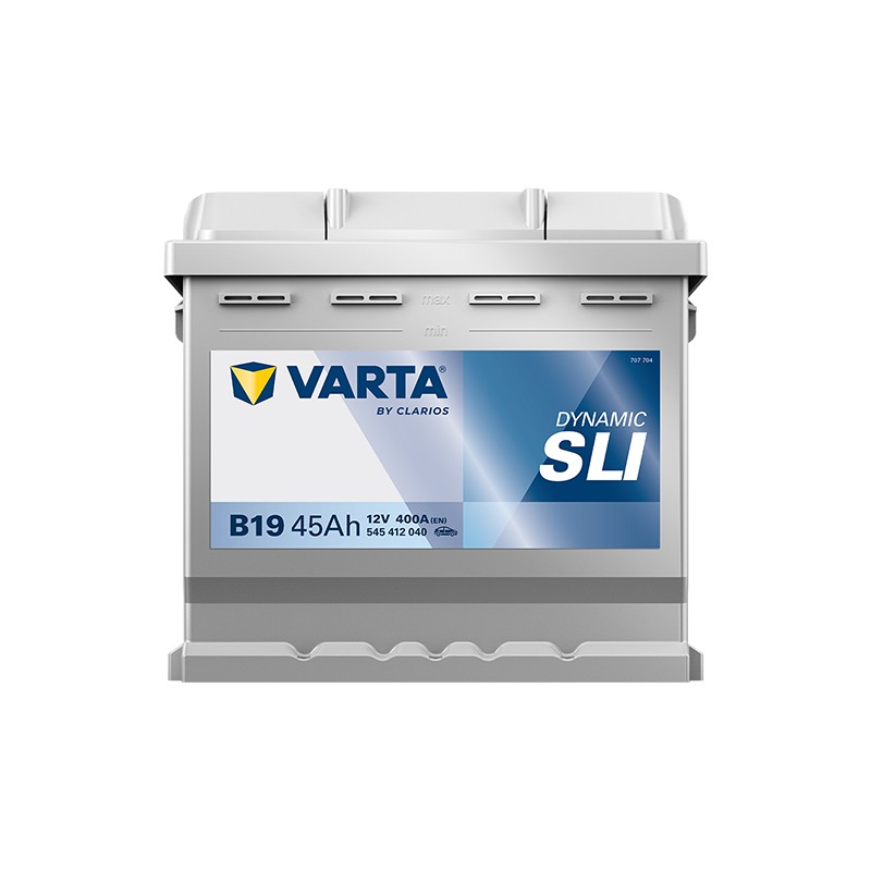 Varta B19. Car battery Varta 45Ah 12V
