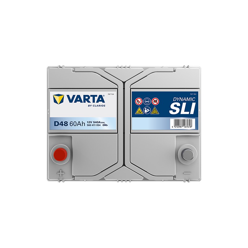 Varta D48. Car battery Varta 60Ah 12V