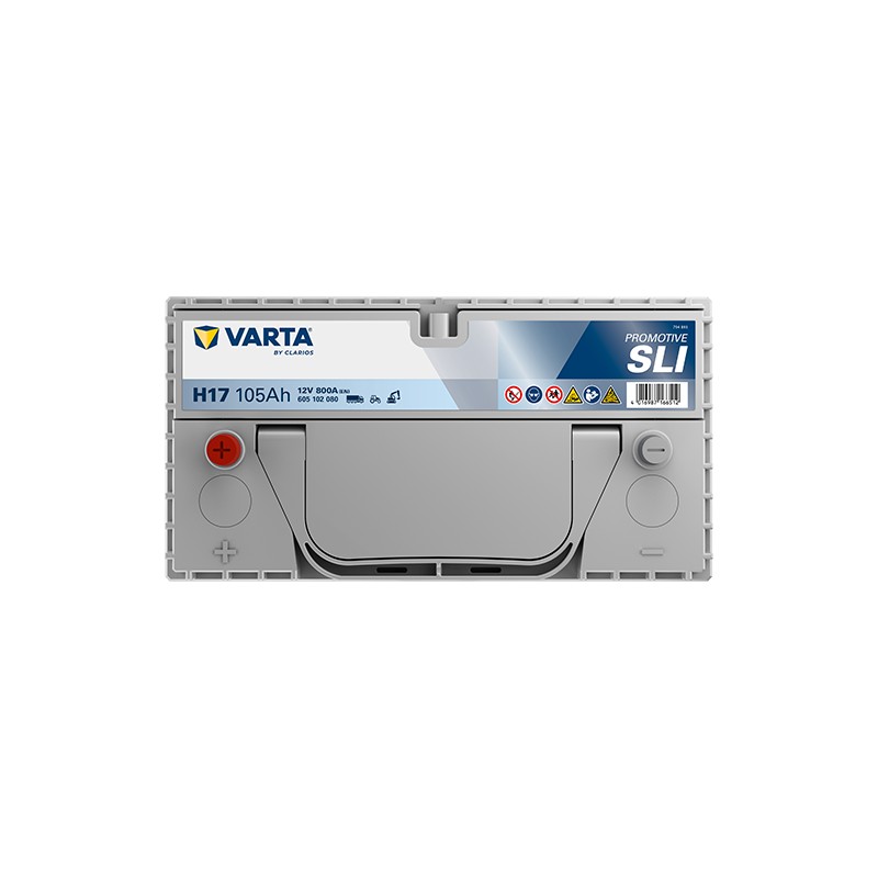 Truck battery Varta H17 12V 105Ah 800A | baterias.com