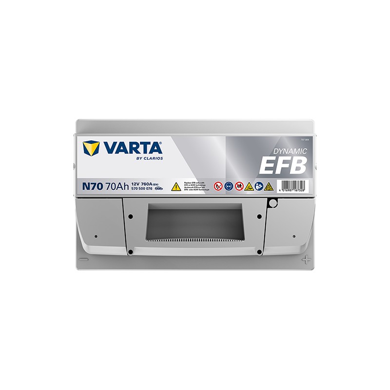 Varta N70. Batterie de voiture Start-Stop Varta 70Ah 12V
